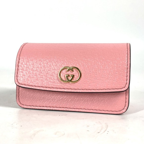 Gucci | Accessories | Gucci Pink Leather Pet Dog Puppy Etiquette Bag ...